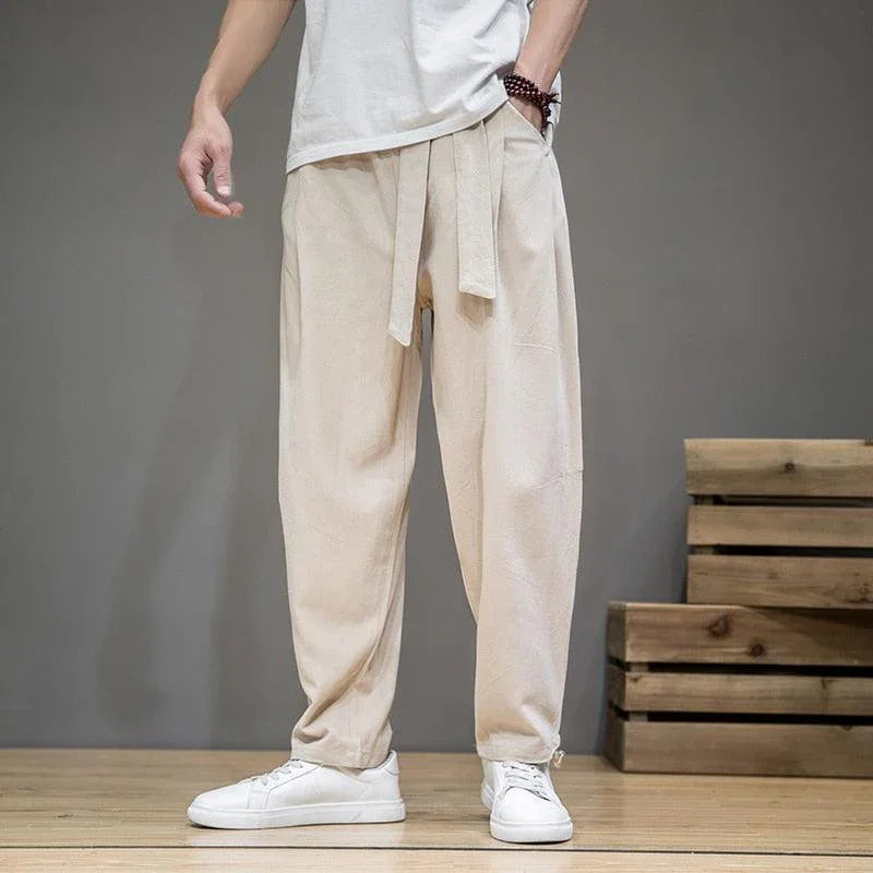 Calça Masculina de Algodão de Linho - Linho Confort / O toque suave e